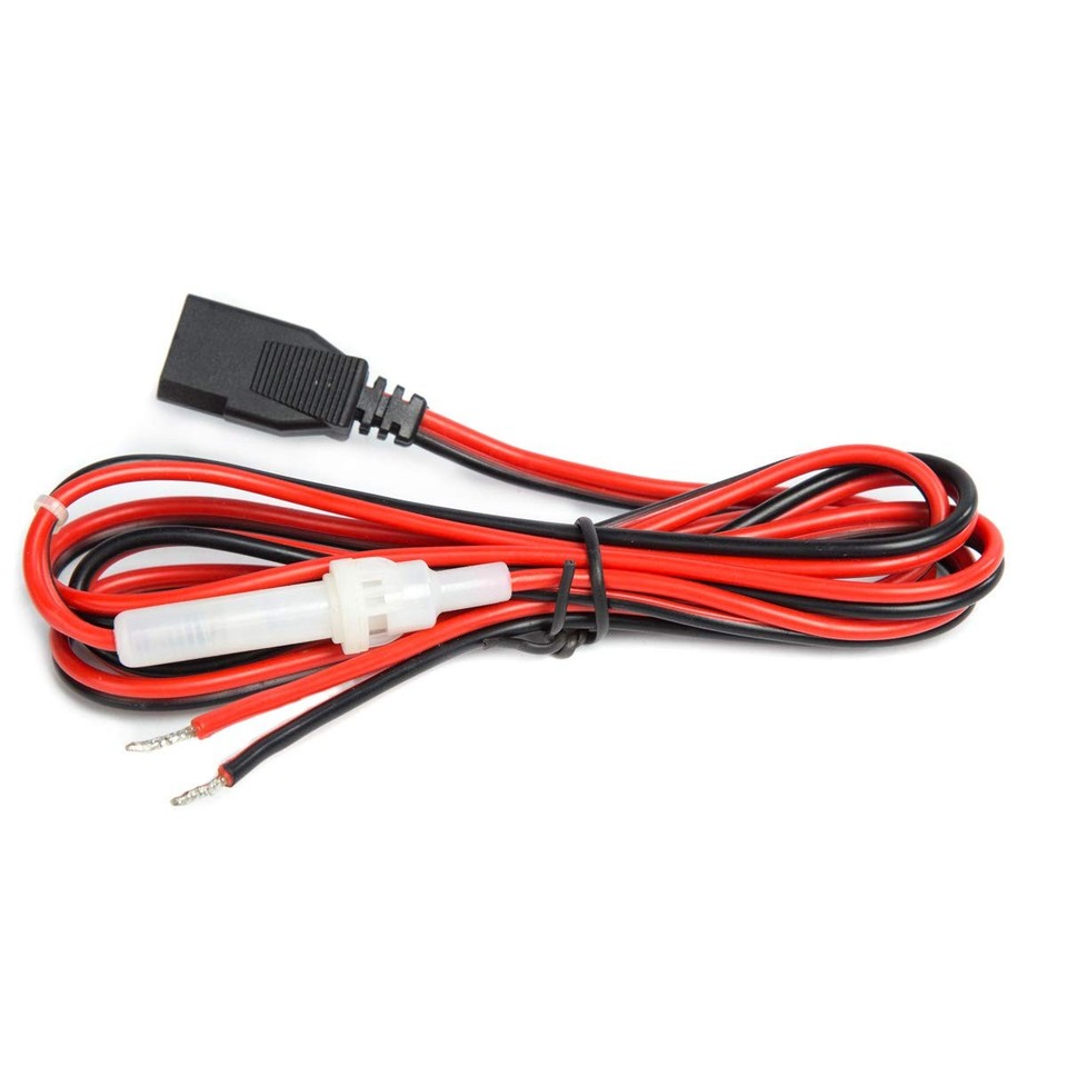CB Radio Power Cord/Cables 2-Wire 15A 3-Pin With 12V Cigarette Lighter ...
