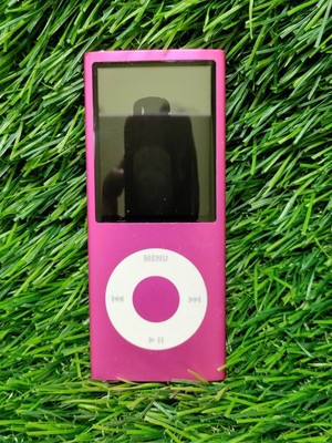 Apple 8GB iPod Nano 4th Generation Hot Pink A1285 Tested | eBay