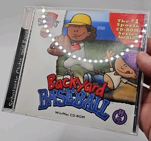 Backyard Baseball Windows Mac CD-ROM 1999 Humongous Entertainment Fast ...