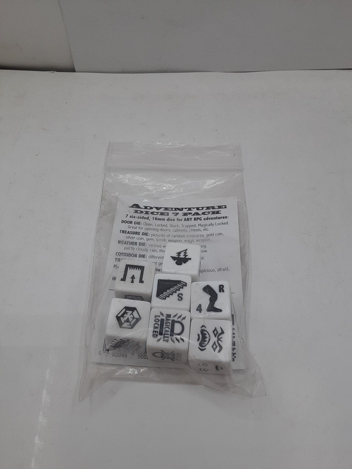 Adventure Dice Set - 7 Dice - Flying Buffalo | eBay