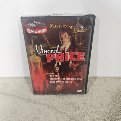 Masters of Horror - Vincent Price DVD (The Bat, Haunted Hill, Last Man ...