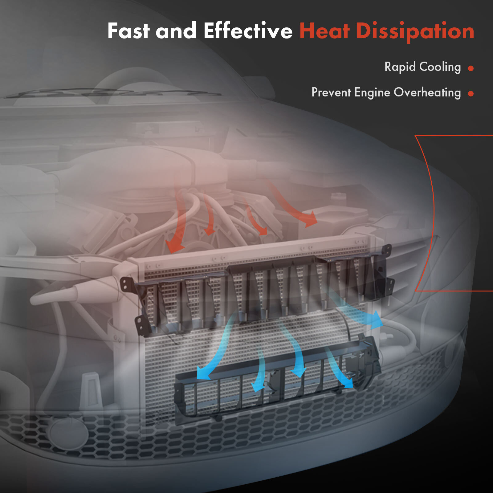 Active Grille Shutter with Actuator Assy Front Lower for Nissan Altima ...