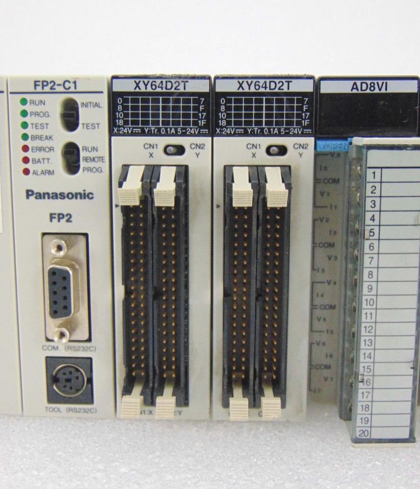 Panasonic FP2 Programmable Logic Controller FP2-PSD2 FP2-C1 FP2-C1 FP2-XY64D2T | eBay