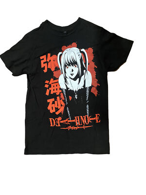 Death Note misa Anime black Hot Topic Shirt Size small Red Black ...