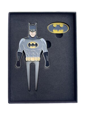 Batman Golf Divot Tool and Ball Marker in Box - Great gift !!! | eBay