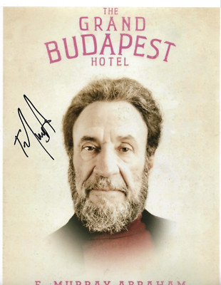 F. Murray Abraham 'Zero' BUDAPEST HOTEL Genuine Signed Autograph ...