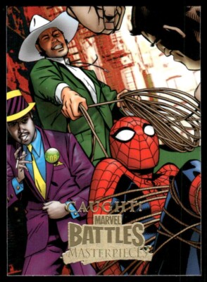 Spider-Man The Enforcers 2008 Marvel Masterpieces Battles Card #49 (NM ...