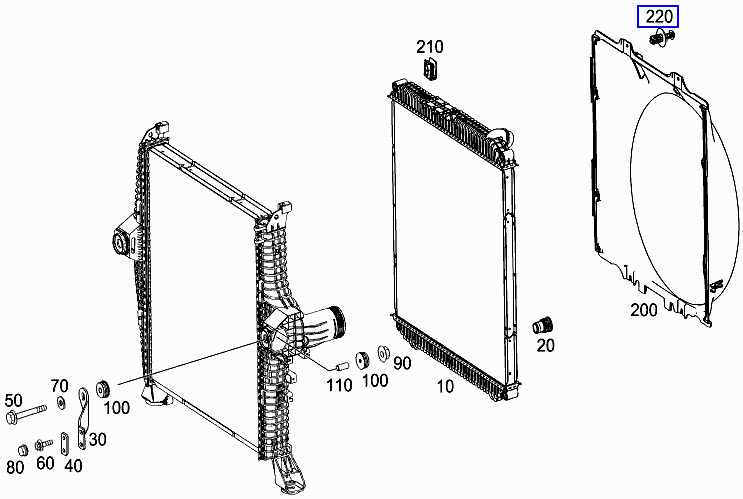 Mercedes Body Chassis Trim Clip Clamp Plastic Rivet A0009904892 New ...
