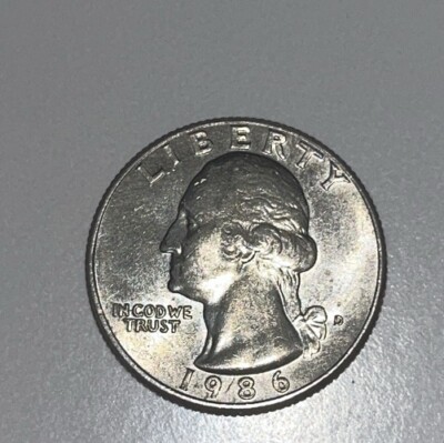 1986 D MINT WASHINGTON QUARTER | eBay