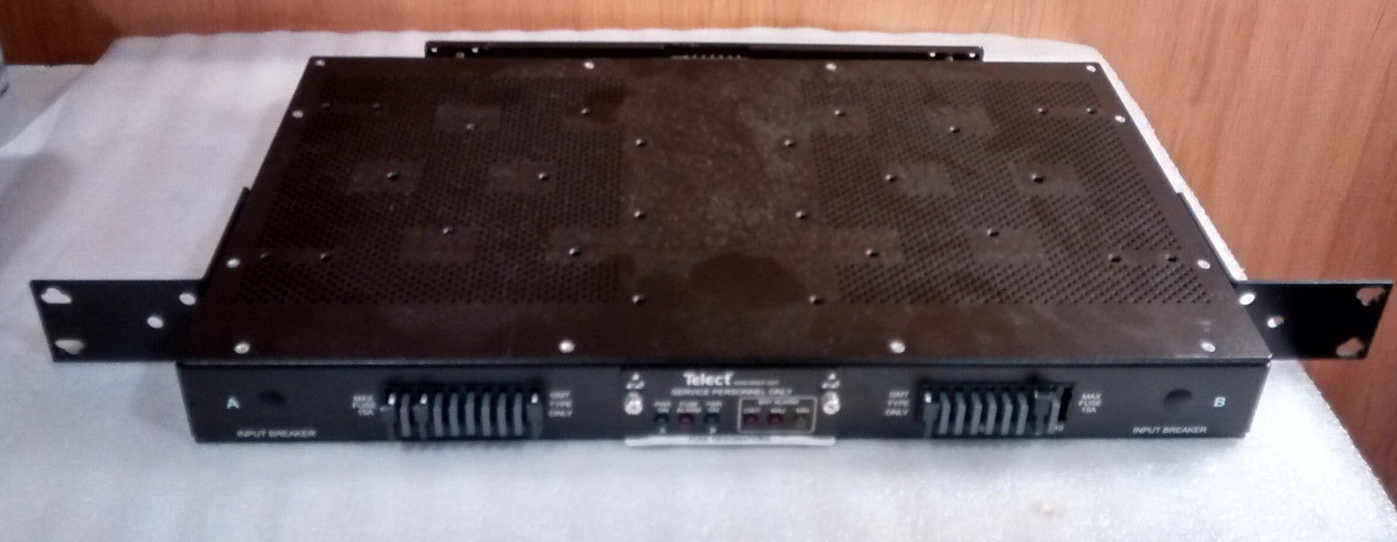 TELECT GMT FUSE Panel Input Breaker 100A Dual Feed 24/-24/-48VDC 20 ...