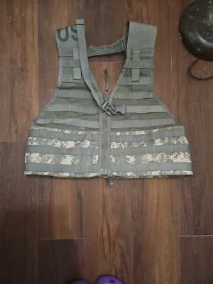 USGI Military Surplus Tactical Fighting Load Carrier FLC Vest MOLLE II ...