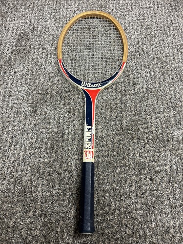 Vintage Wilson Sport Wood Tennis Racket With Wooden Frame | eBay