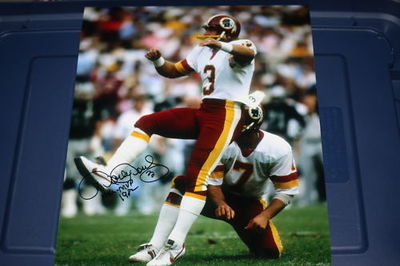 REDSKINS MARK MOSELEY SIGNED 11X14 PHOTO NFL MVP | eBay