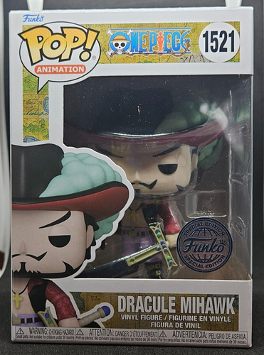 FUNKO POP, ONEPIECE #1521 DRACULE MIHAWK FUNKO SPECIAL EDITION | eBay ...