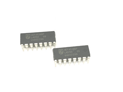 10 Pieces | HEF4538BP IC DUAL MONO MULTIVIB 16-DIP "Original" Philips ...