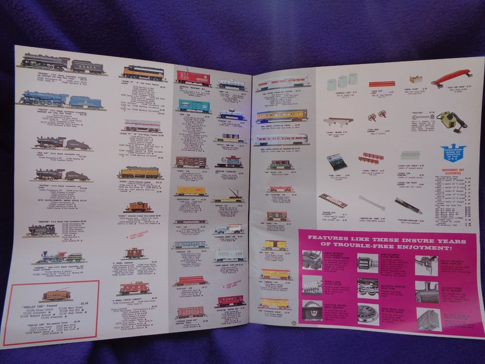 VINTAGE 1962-3 TYCO HO SCALE MODEL TRAIN CATALOG MINT CONDITION | eBay