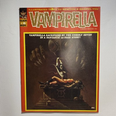 Vampirella #8 (1970, Warren) – Original Vintage Comic – From Sealed Box ...
