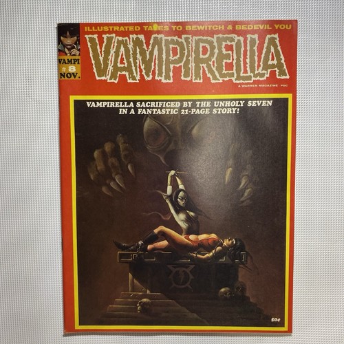 Vampirella #8 (1970, Warren) – Original Vintage Comic – From Sealed Box ...