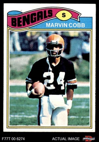 1977 Topps #52 Marvin Cobb Bengals USC 6.5 - EX/MT+ | eBay
