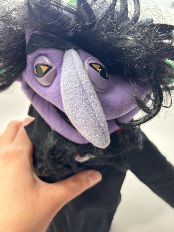 Count Von Count 11” Hand Puppet Vintage 1976 Sesame Street Jim Henson ...