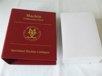 MACHIN COLLECTORS CLUB SPECIALISED STAMP CATALOGUE, RING BINDER ...