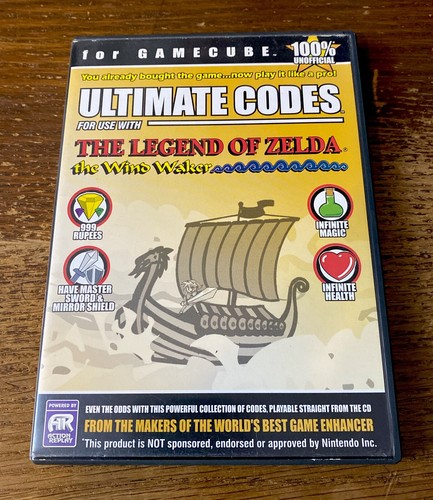 The Legend Of Zelda Wind Waker Ultimate Codes Action Replay GameCube CIB | eBay