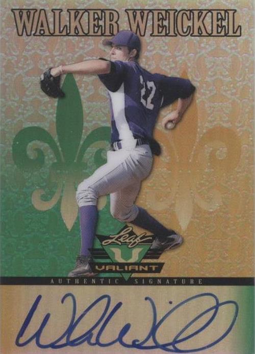 2012 Leaf Valiant - Walker Weickel #VA-WW1 (AU, RC) for sale online | eBay