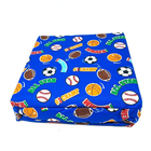 Morgan Kids Full Flannel Sheet Set - Sports football basketball soccer ...