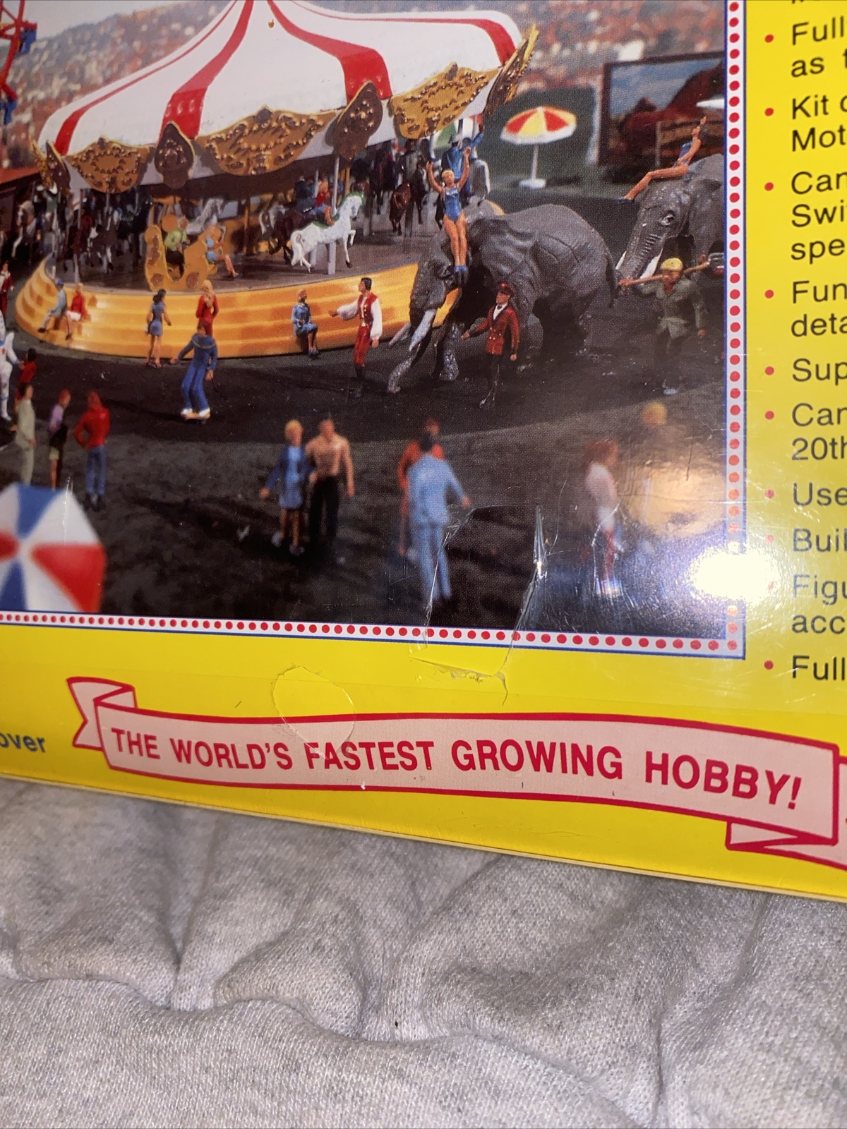 IHC HO Scale Carousel Carnival Amusement Ride Kit 5111 for sale online ...