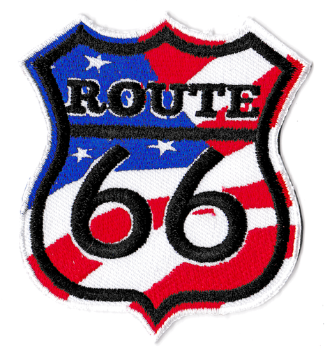 Patche écusson Route bikers USA thermocollant transfert patch | eBay