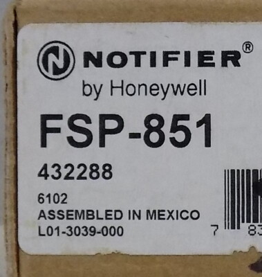 Smoke Detectors - Fsp-851 Smoke Detector