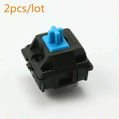 2pcs Replacement MX Series Key Switch Blue Axis For Cherry Mechanical ...