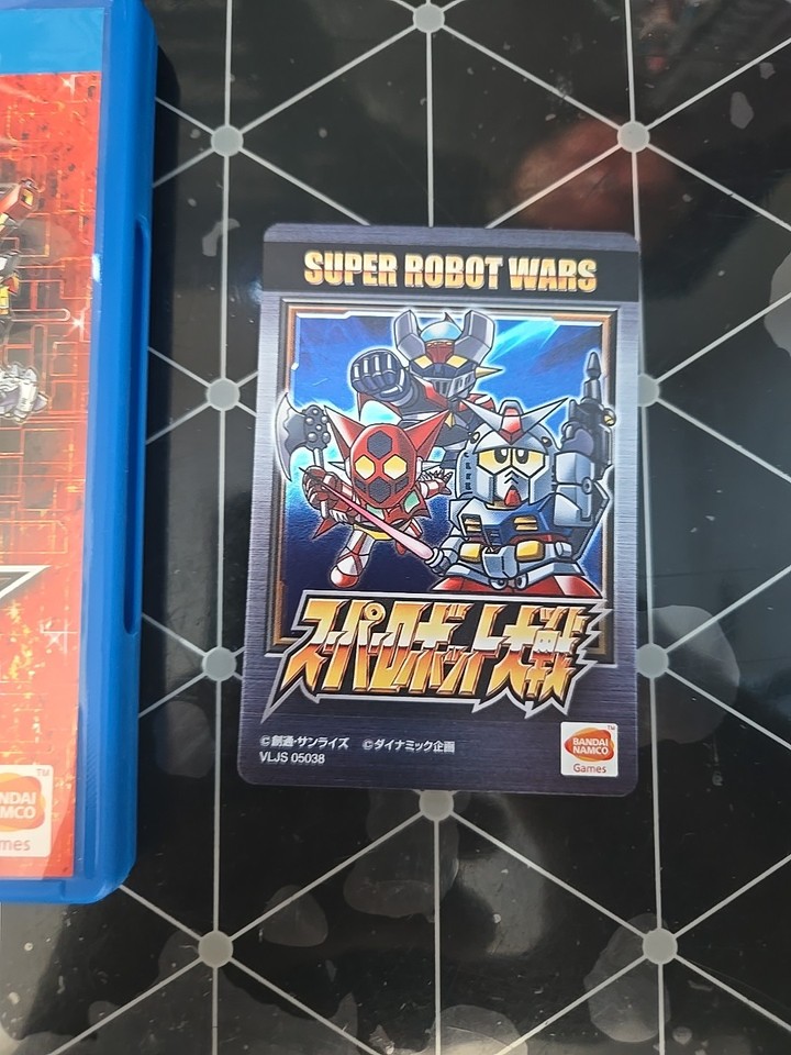 SUPER ROBOT WARS Z 3rd Jigoku Hen with Card PS Vita Playstation Psvita ...
