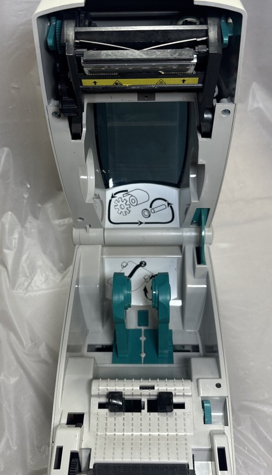 Zebra TLP 2824 Label Printer - USB/Serial No Power Adapter & USB Cable ...