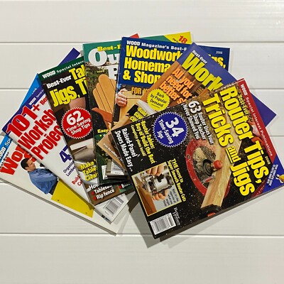 WOOD Magazine BEST EVER - Special Interest - 1 MAGAZINE - CHOOSE YOUR ...