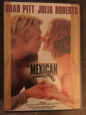 The Mexican (DVD, 2001, Widescreen) NEW Julia Roberts, Brad Pitt Comedy ...