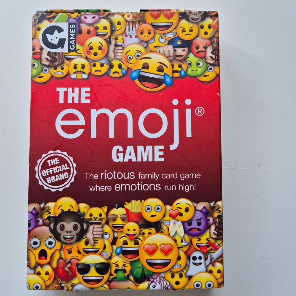 Official Emoji Card Game Fun Family Card Game. | eBay UK