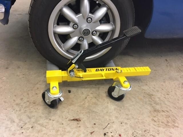 1300 lb Capacity Auto Car Wheel Dolly Self-Loading Vehicle Positioning ...