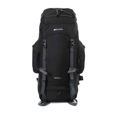 Eurohike Nepal 65L Walking Rucksack, Hiking Backpack, Camping ...