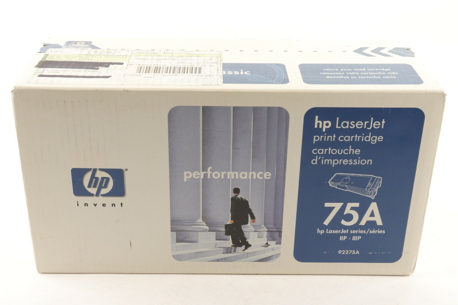 Genuine HP 75a Black Toner Cartridge 92275A LaserJet Printer for sale ...