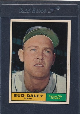 1961 Topps #422 Bud Daley A's EX 61T422-22716-2 | eBay