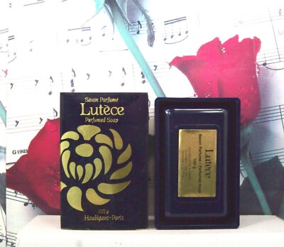 Houbigant Lutece Perfumed Soap With Dish 3.5 OZ. NWOB. Vintage. | eBay