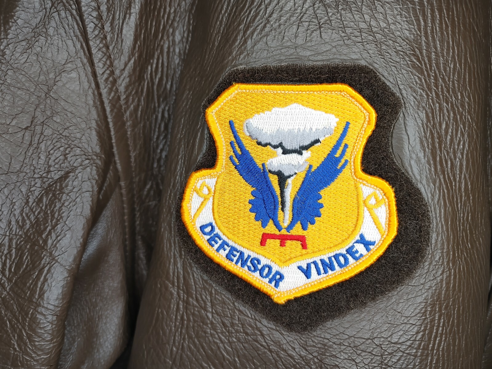 Avirex DSCP A-2 Flight US Air Force Leather Jacket 44R Defensor ...