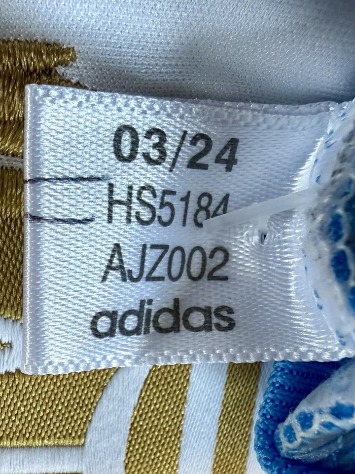 Adidas Lionel Messi #10 Argentina Home 2024 Jersey New With Tags Men’s ...