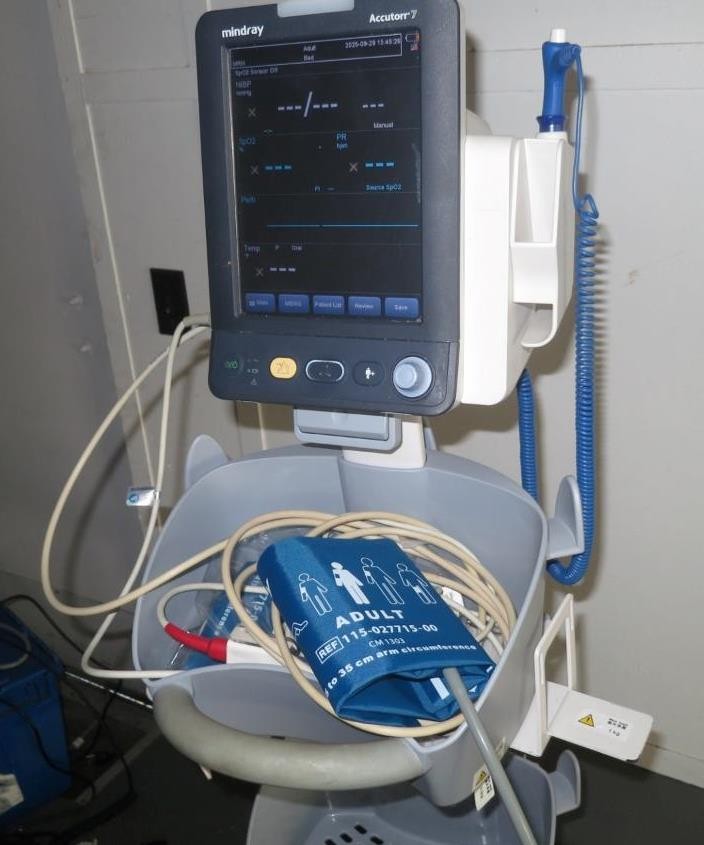 mindray Accutorr 7 Patent Monitor MASIMO spo2 nibp sao2 printer ...