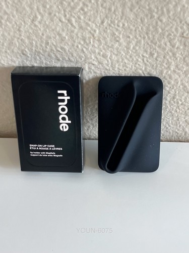 AUTHENTIC Rhode Limited Edition Snap-On Lip Case w/ MagSafe - Black ...