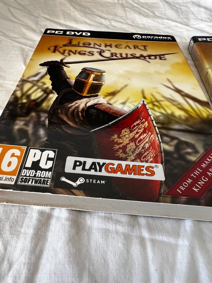 Lionheart : King´s Crusade PAL UK FREE REGION PC CIB | eBay UK
