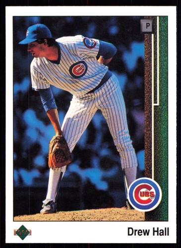 1989 Upper Deck Drew Hall Chicago Cubs #324 | eBay