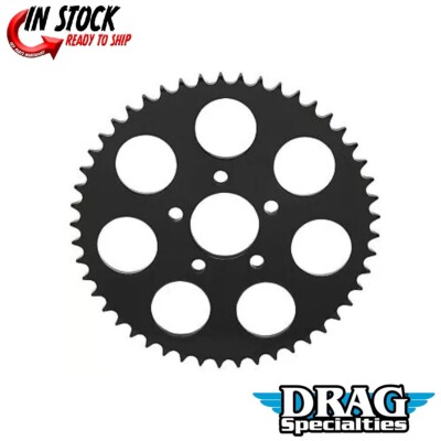 Drag Specialties 1210-1845 Black 530 Chain Conversion Rear Sprocket 49 ...
