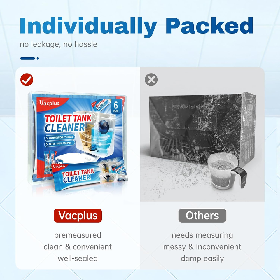 Toilet Tank Cleaner, 6 Pack, Automatic Toilet Descaler, Toilet Mold ...
